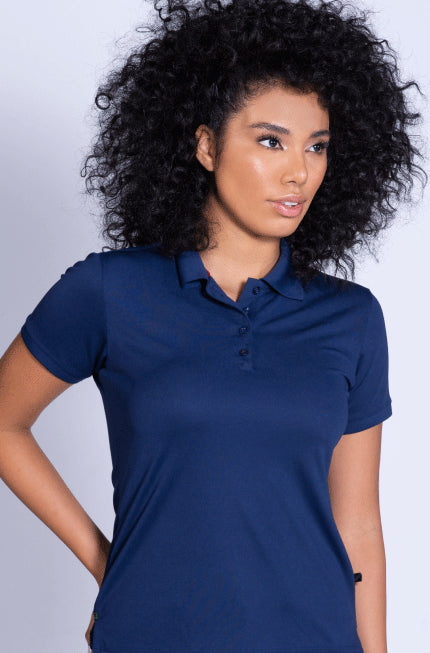 Playerytees 901D Polo Dama Poliéster Piqué Elastano – Dimeo.MX