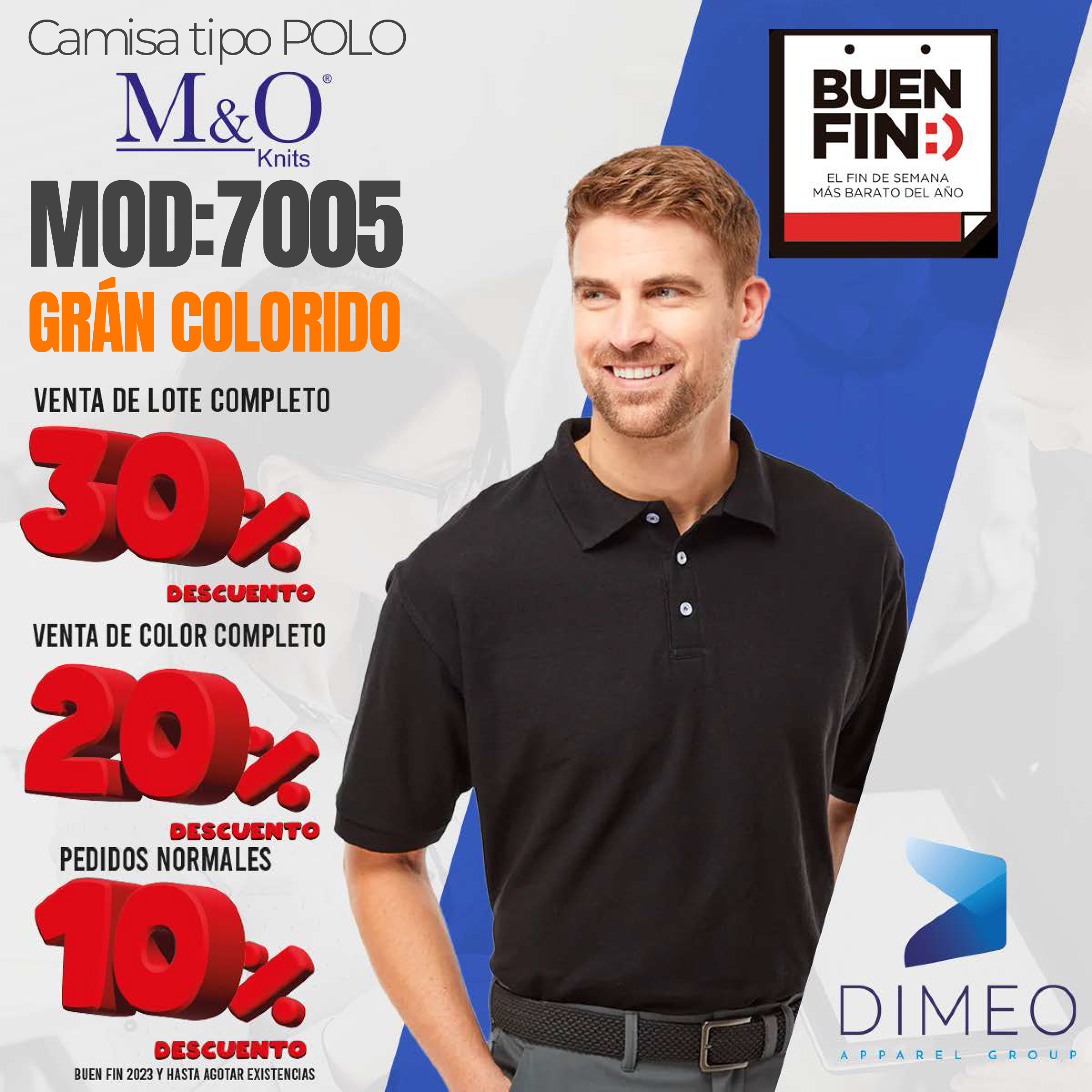 Playera Polo Moyel Modelo 7005 Caballero 50% Algodón 50% Poliester ...